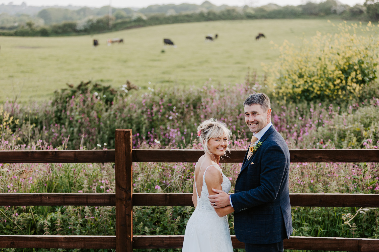 A Sunny May Wedding at Stennack Farm Cornwall - Rachel & Ian